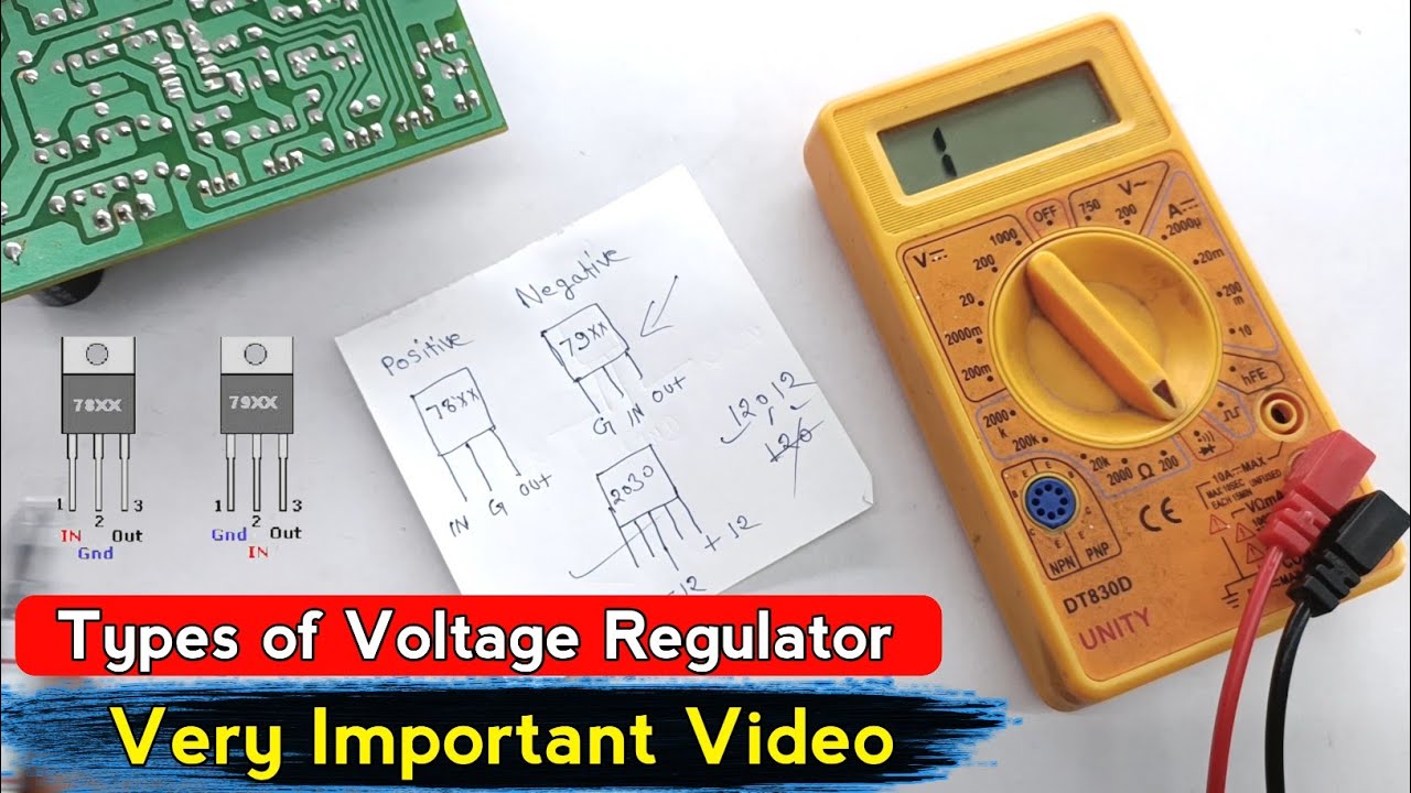 Very very important video | Negative and Positive Voltage Regulator पर ...