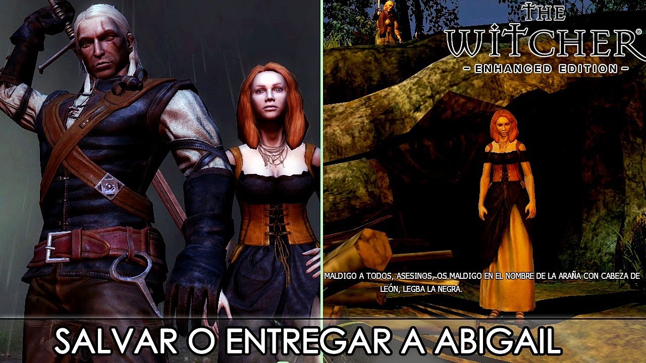 Salvar o entregar a Abigail | The Witcher: Enhanced Edition en Español ...