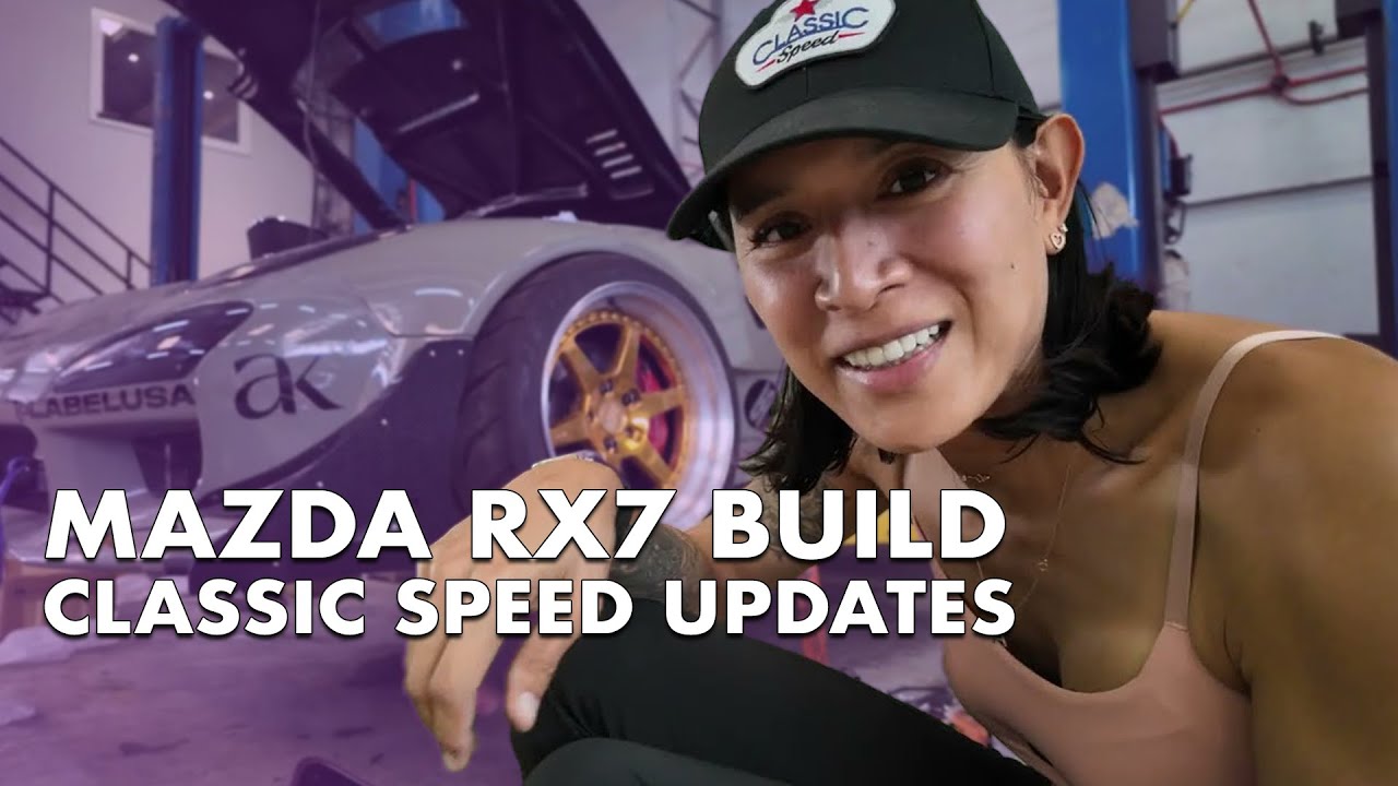 RX7 UPDATES and Shop Works at CLASSIC SPEED | Angie Mead King - YouTube