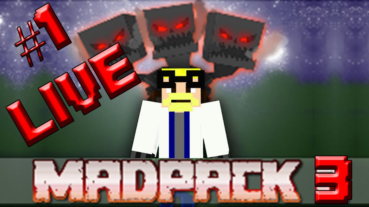 Minecraft (Madpack 3) OMG - YouTube