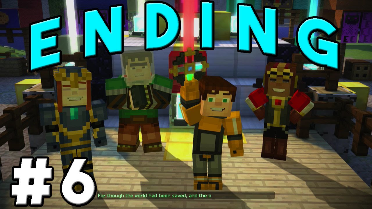 Minecraft Story Mode Episode 4 Walkthrough Part 6 ENDING - The NEW ...