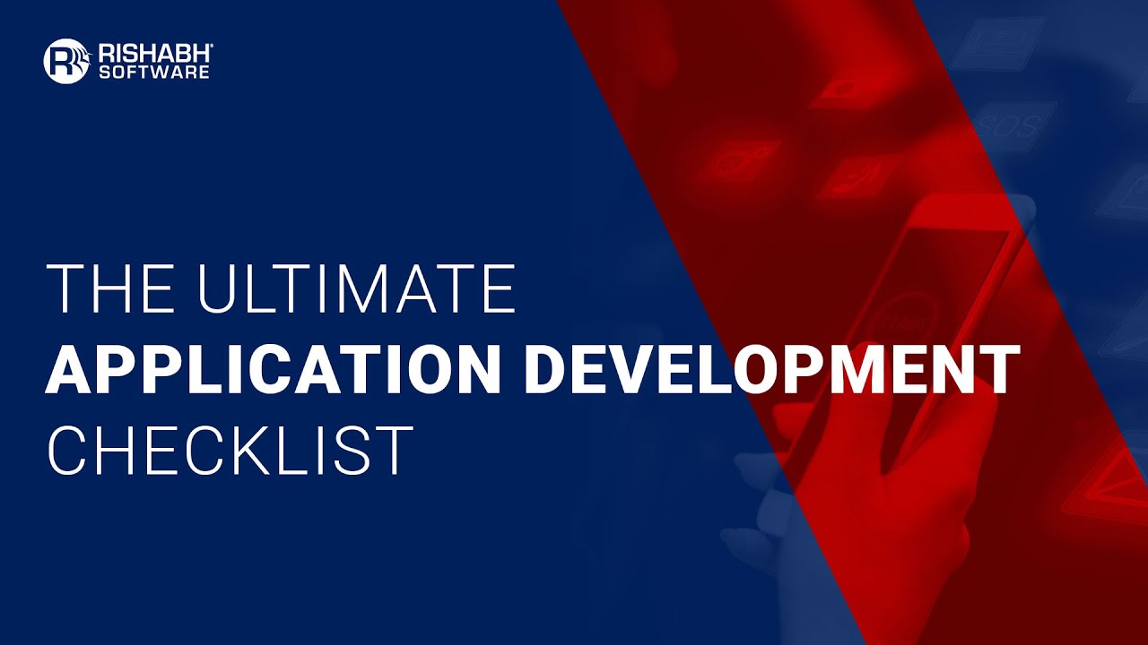 The Ultimate Checklist for Application Development - YouTube