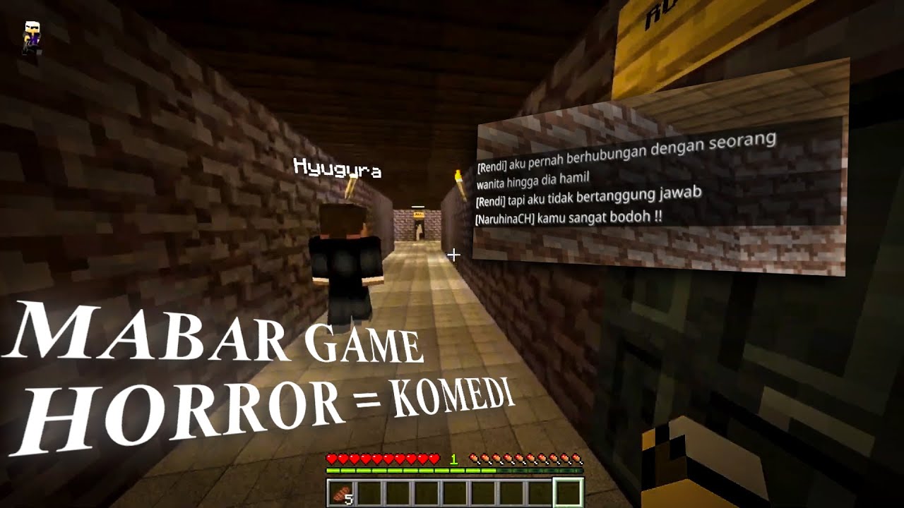 MABAR GAME HOHHOR = KOMEDI!?? - YouTube