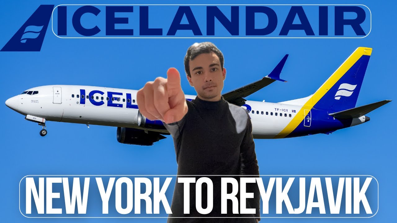 Icelandair Flight Review | New York to Reykjavik - YouTube