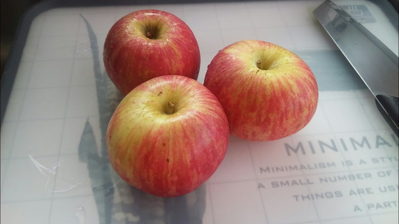 Tips cara kupas dan potong buah apel agar tidak berubah hitam dan warna ...