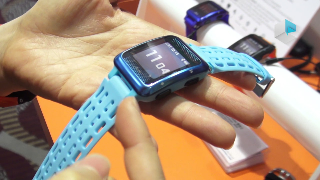 Mio MiVia Run 350 GPS running smartwatch - YouTube