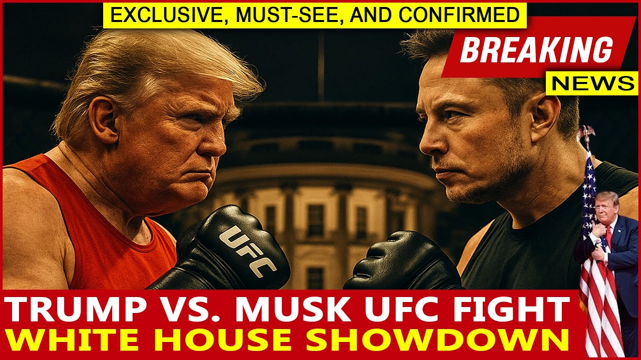 Trump vs. Musk UFC Fight White House Showdown - YouTube