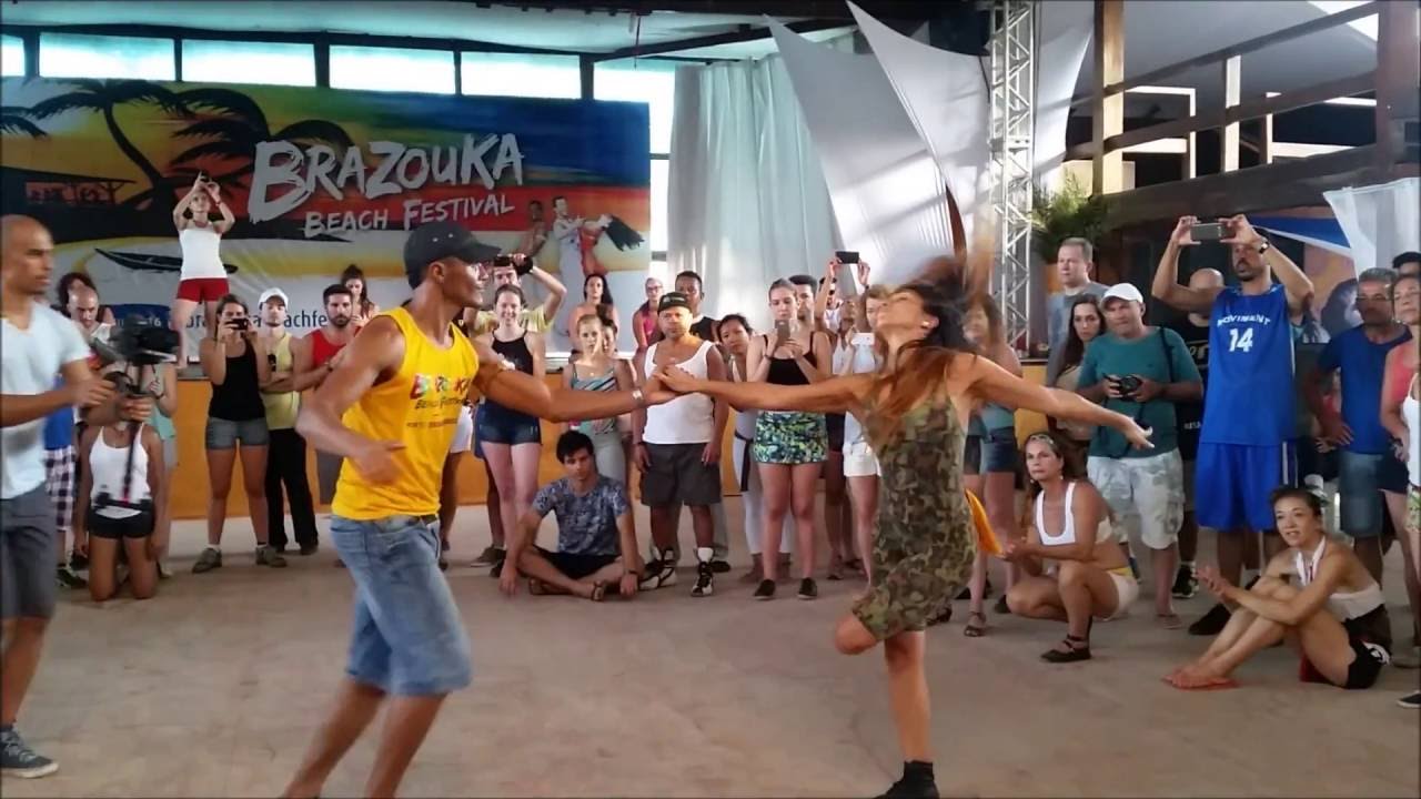 Zouk #LAMBADA DANCE Leo Bruno + Romina Hidalgo @ BRAZIL Brazouka ...