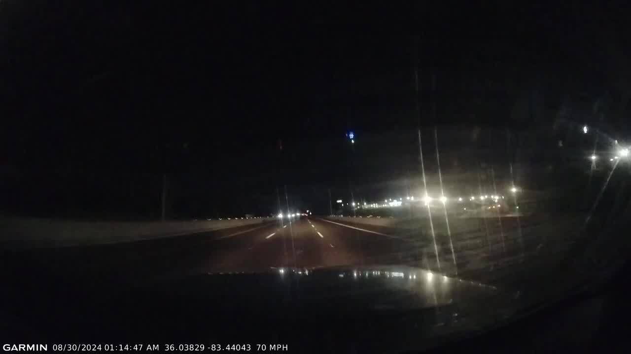 Video of a fireball captured traveling over western North Carolina ...
