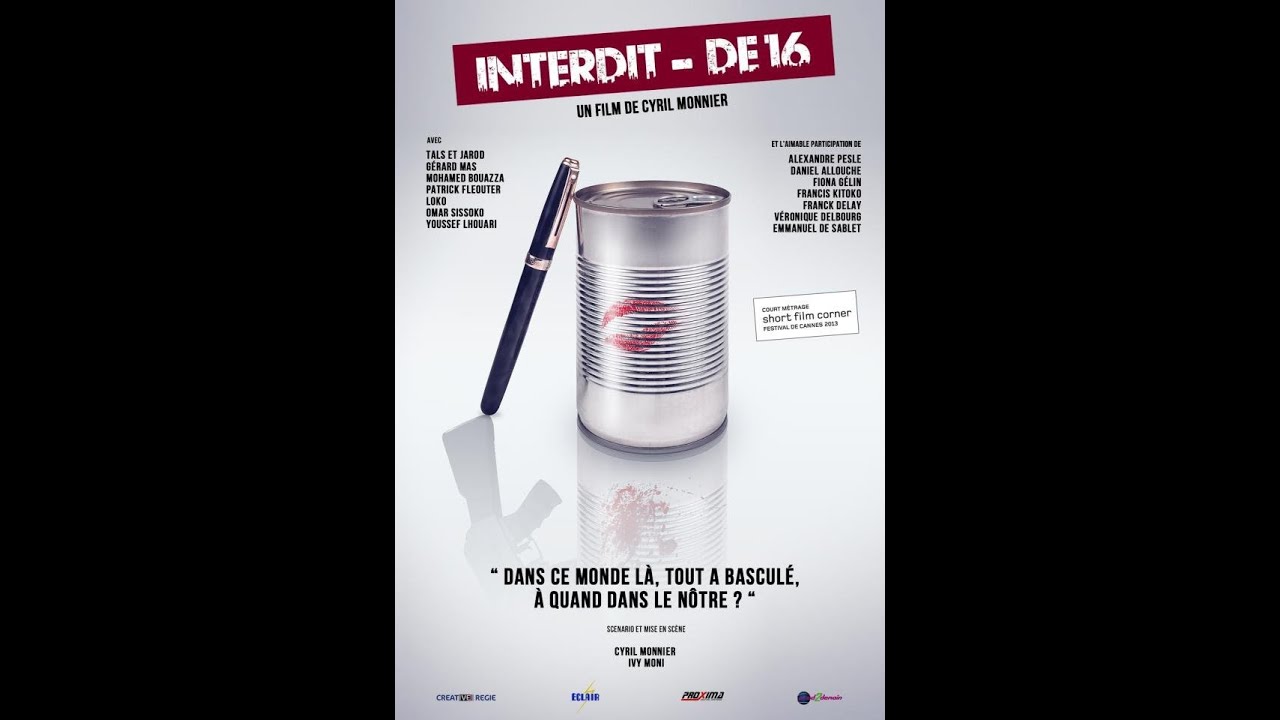 FILM "INTERDIT - DE 16" (French / Sub. English) - YouTube