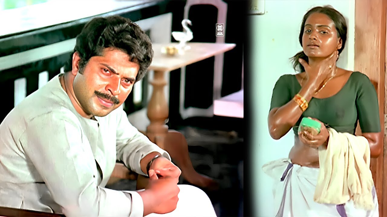 അവളുടെ എണ്ണ തേച്ചുള്ള നിൽപ്പ് കണ്ടില്ലേ 😜😜| Romantic Movie Scene - YouTube