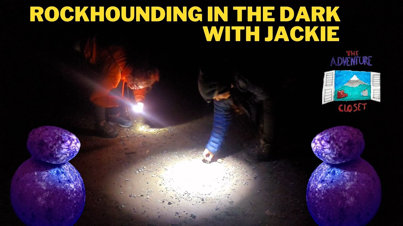 Nighttime Yooperlite Hunting with a Friend! | Rockhounding Michigan ...