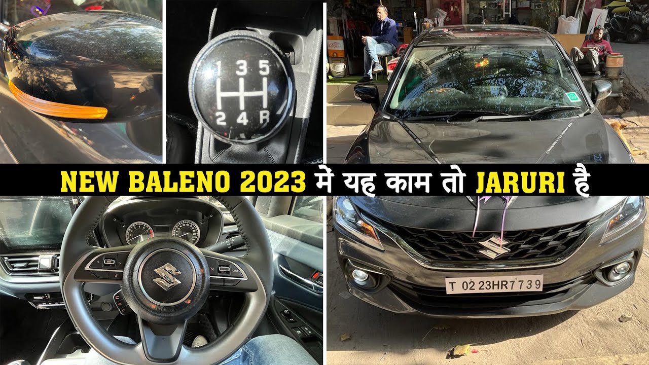 baleno modified बेस मॉडल को बिलकुल टॉप मॉडल बना दिया baleno 2023 ...