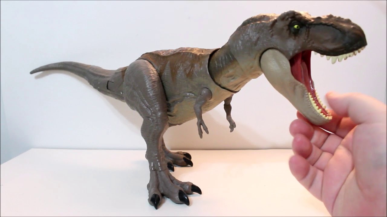 (FR)Jurassic World Rival: T-Rex Bite 'N Fight - YouTube