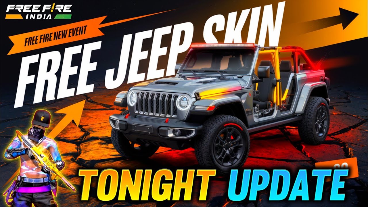 13 September🔥 Claim New Free Jeep Skin & Rewards 🥳🤯| Free Fire New ...