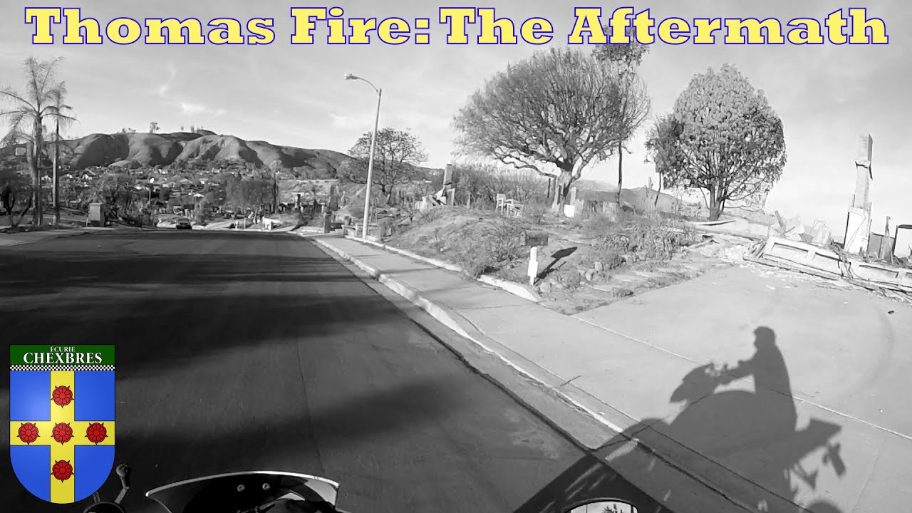 Thomas Fire: The Aftermath - YouTube