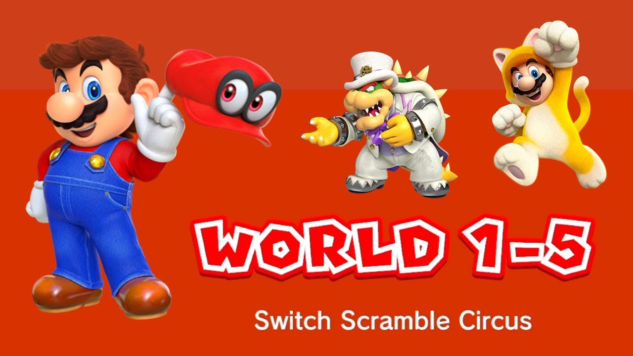 Super Mario 3D World 1-5 on Nintendo Switch OLED - YouTube
