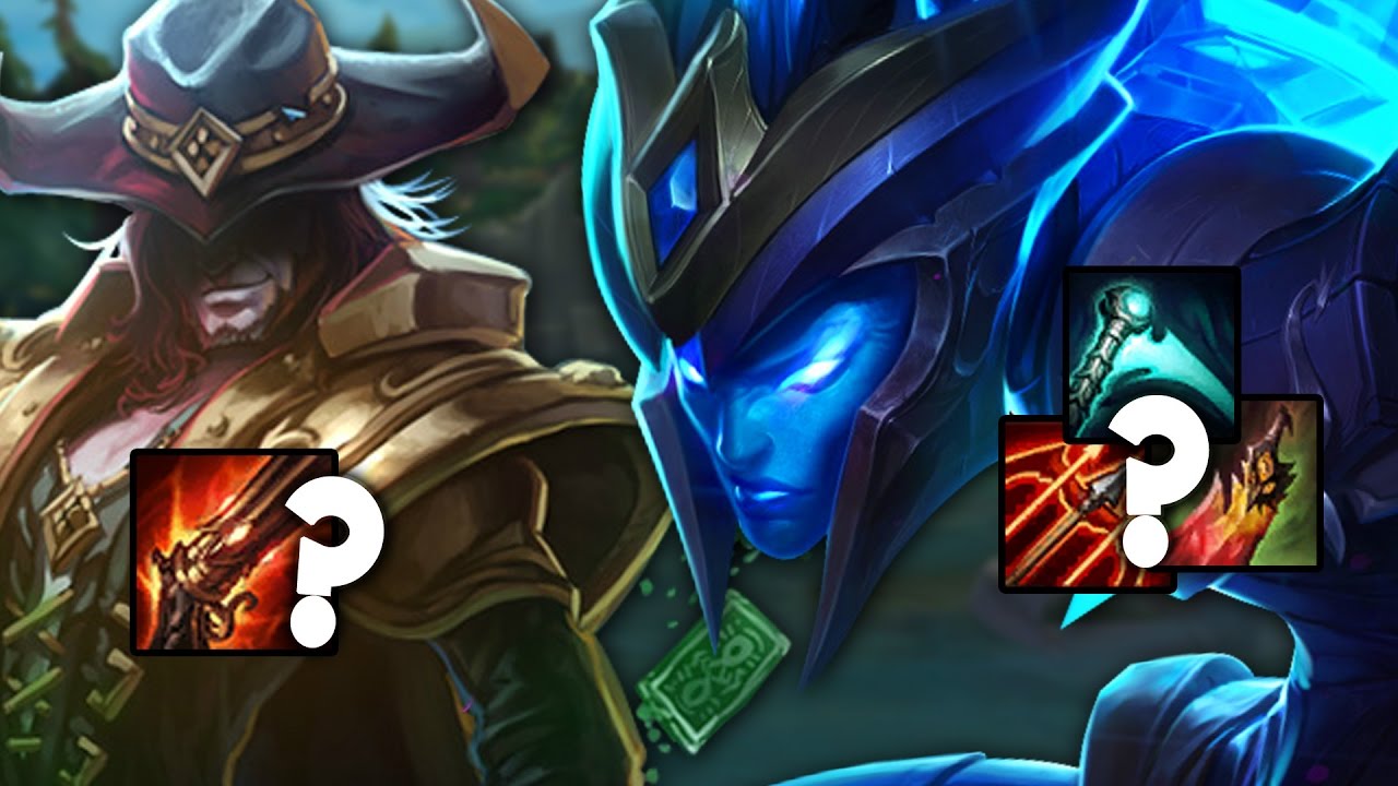 PRO TROLL / WEIRD BUILDS from the LCS #1 (League of Legends) - YouTube