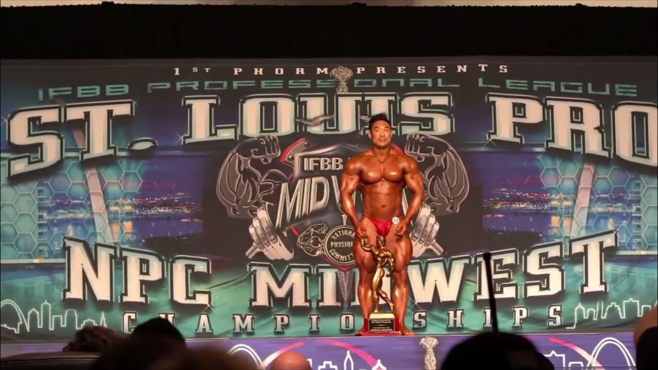 Korean Bodybuilder Charly Joung St Louis Pro 2021 - YouTube