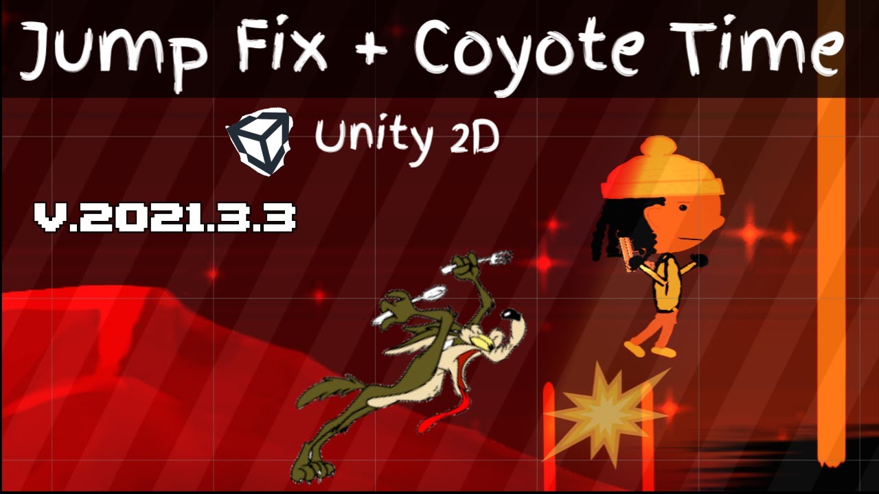 Unity 2d Better Jump Mechanics + Coyote Time! V.2021.3.3. - YouTube