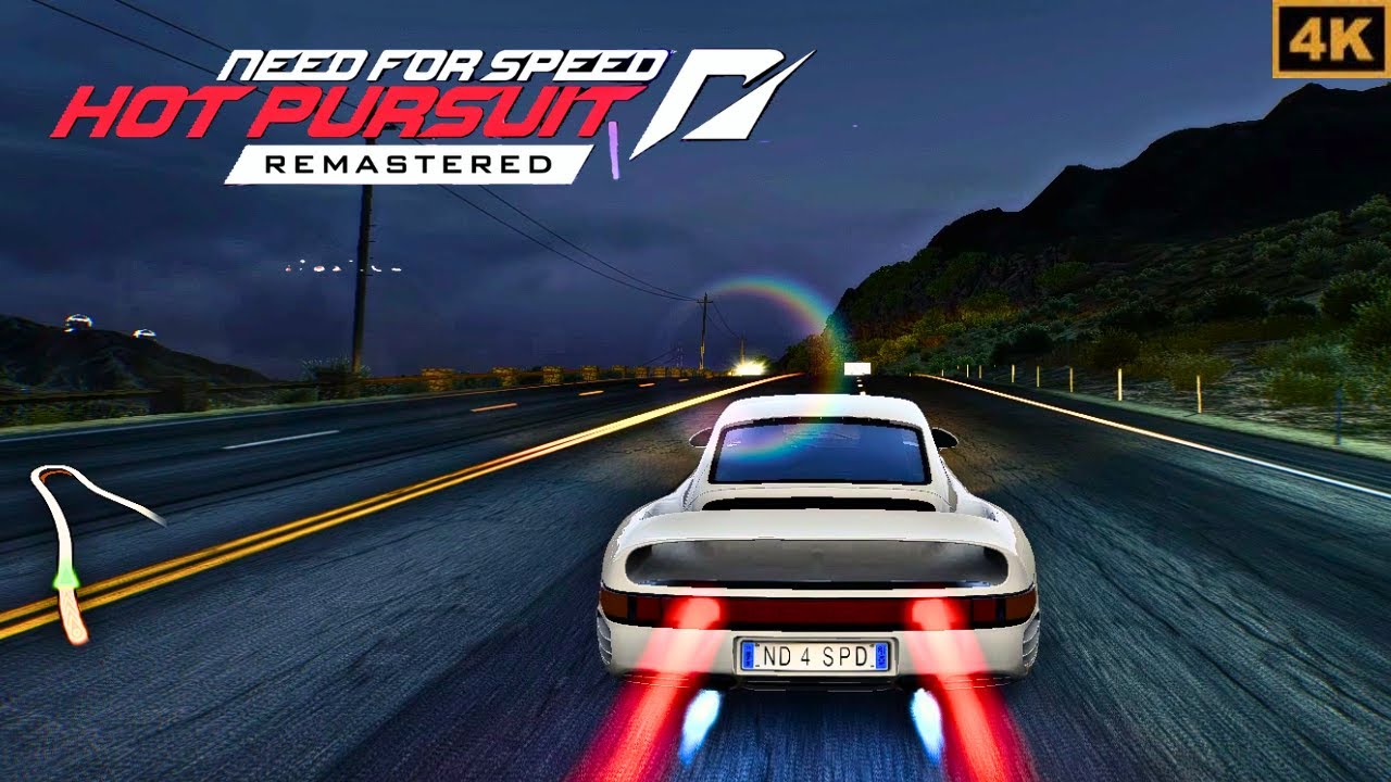 Need for speed Hot Pursuit Remastered - Porsche 959 4k 60 fps gameplay ...