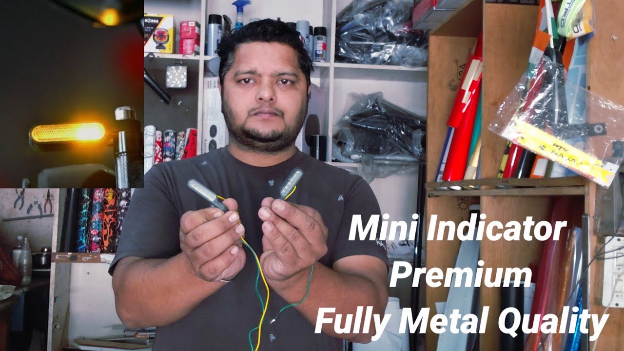Mini Indicator Premium Quality Fully Metal 👌 ? Metal indicator yellow - YouTube