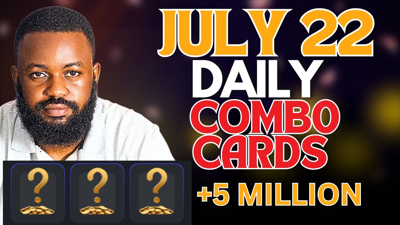 JULY 22 Hamster Kombat Daily Combo Card || Today: 22/07/2024 - YouTube