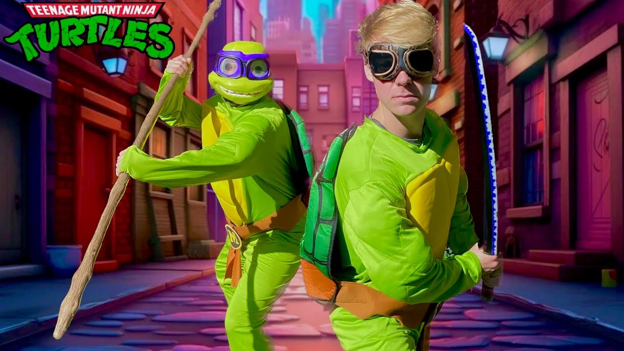 I TEAMED UP WITH A REAL LIFE TEENAGE MUTANT NINJA TURTLE! - YouTube