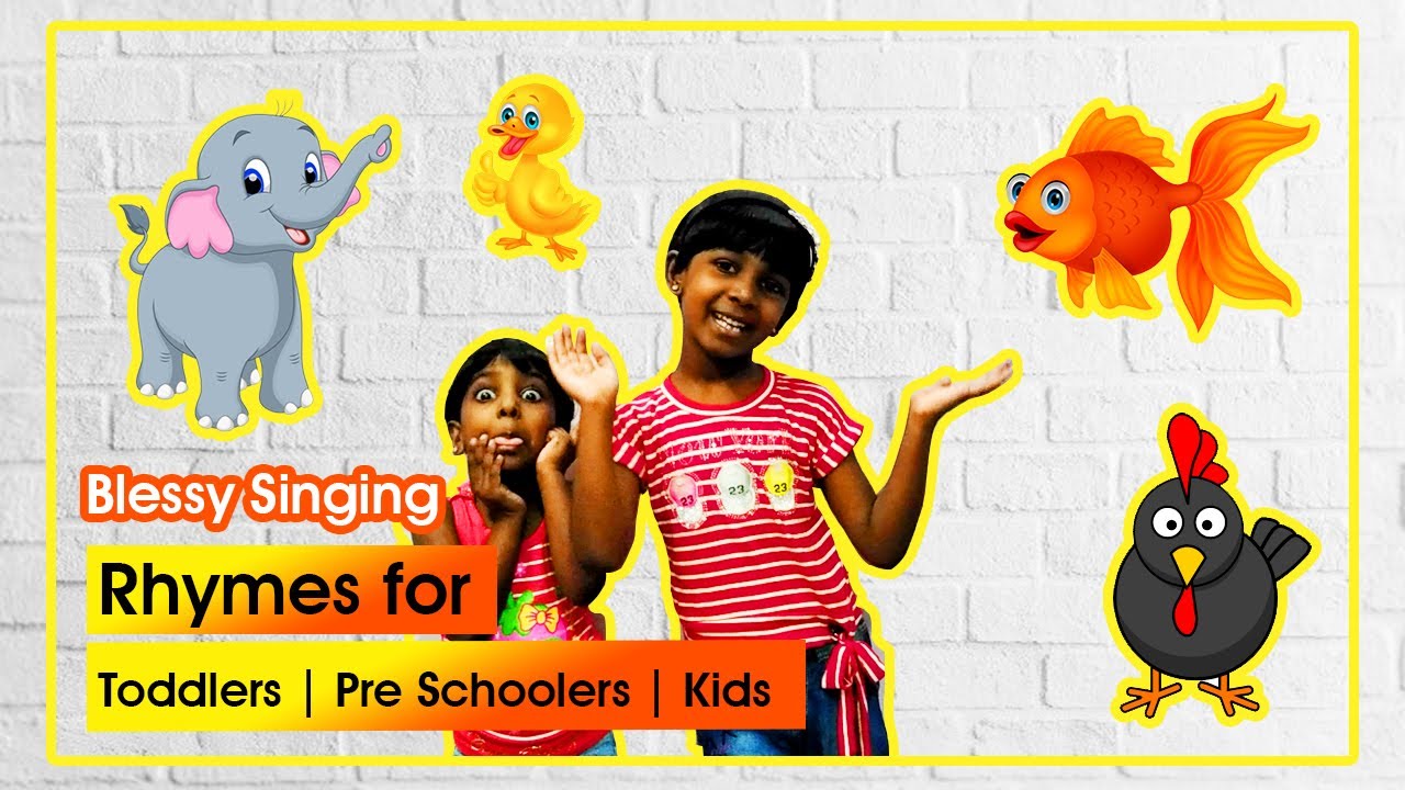 Rhymes for toddlers | Pre Schoolers | Kids by Blessy | Blessed World - YouTube