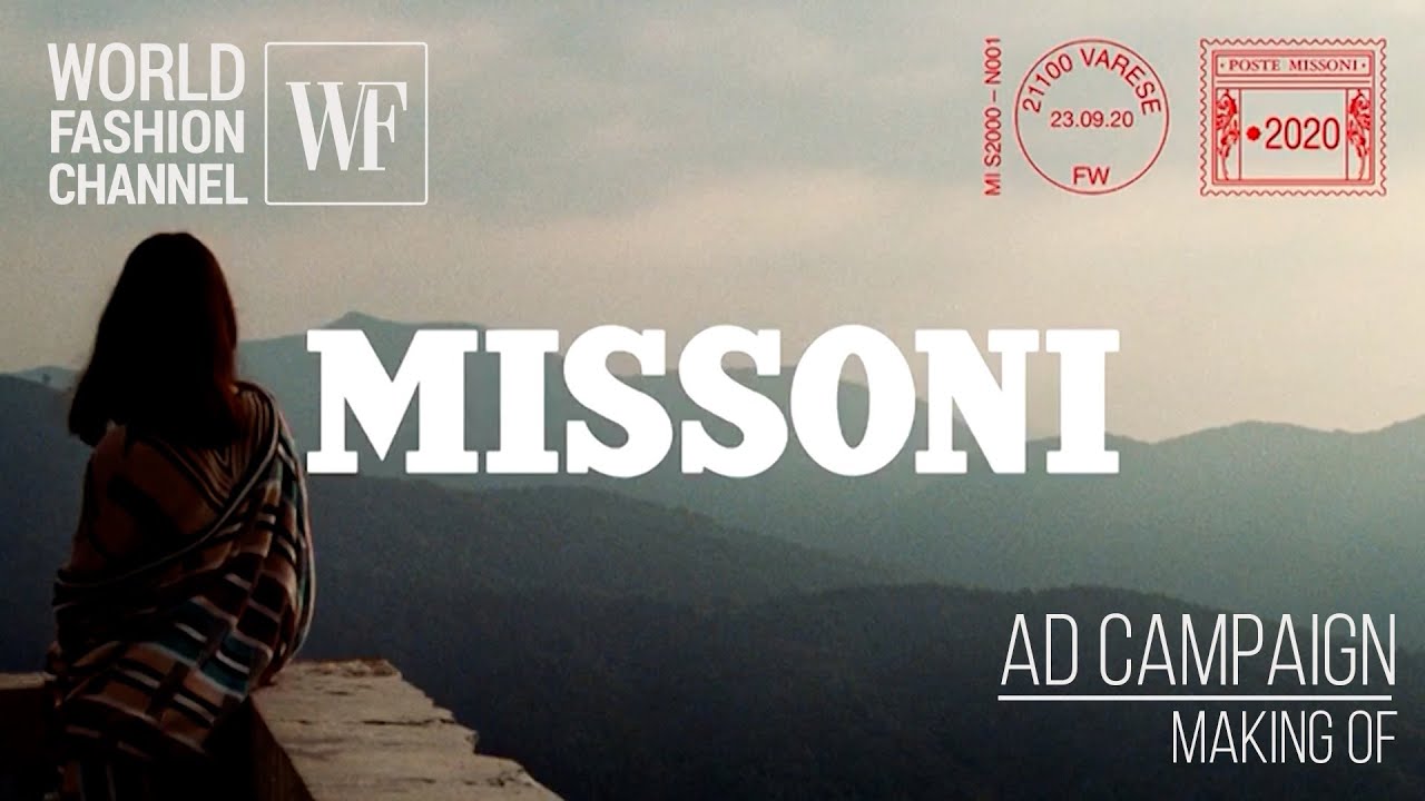 MISSONI | Ad campaign making of - YouTube
