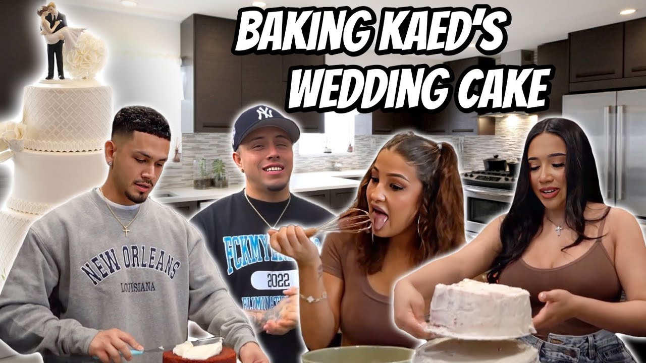 BAKING KAED’s WEDDING CAKE ! - YouTube