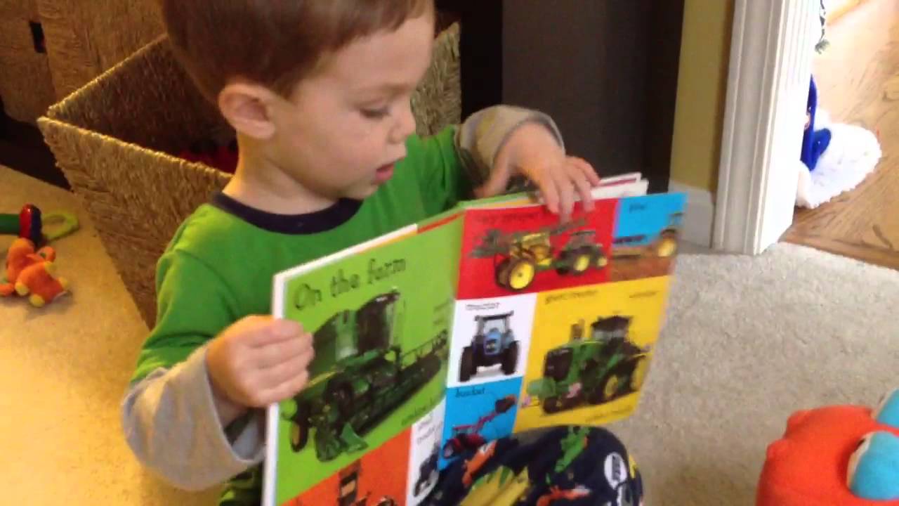 Reading Spike a book - YouTube