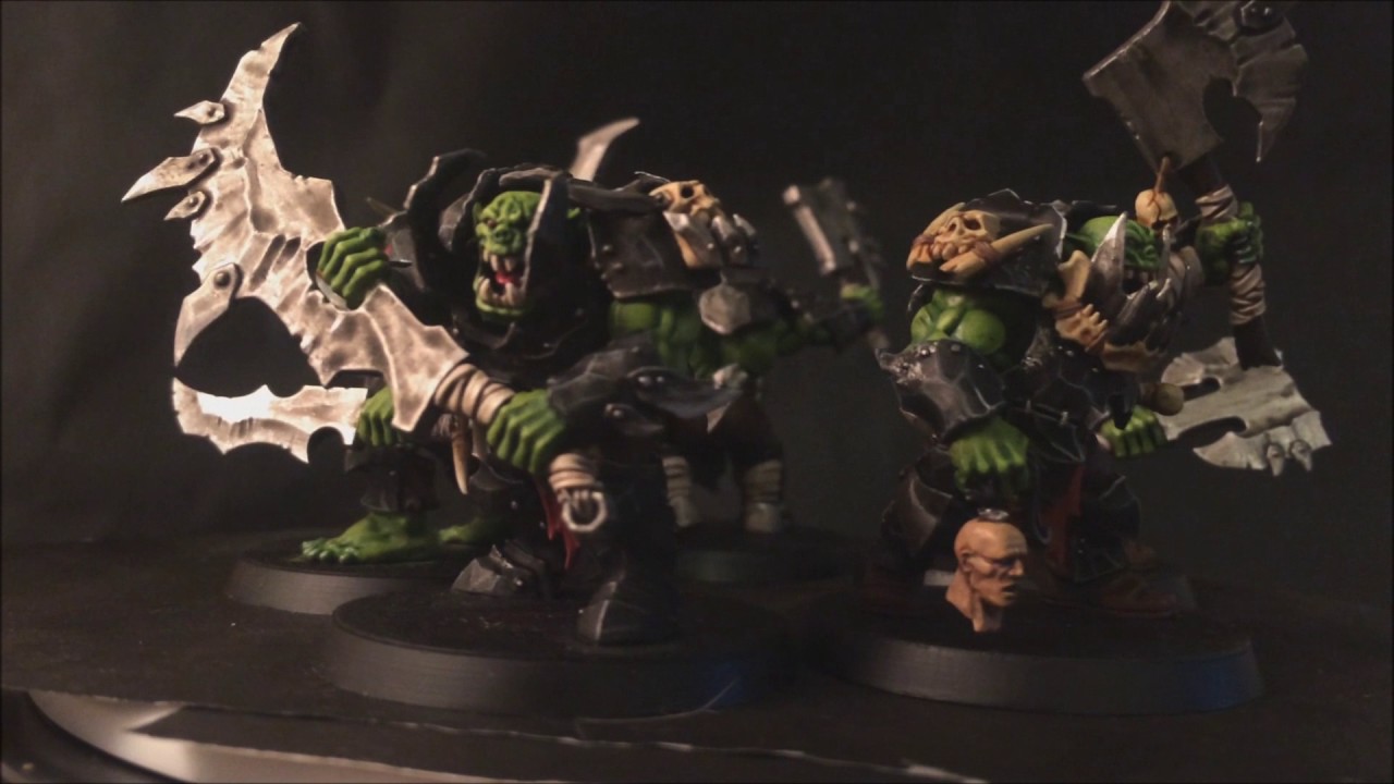 Age of Sigmar-Ironjawz Orruk Brutes- - YouTube