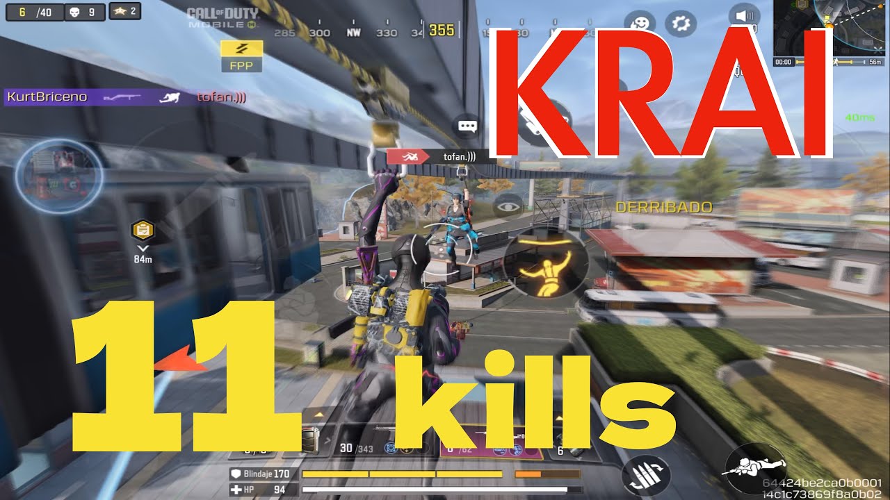 11 KILLS - solo vs squads - cod mobile - KRAI - YouTube