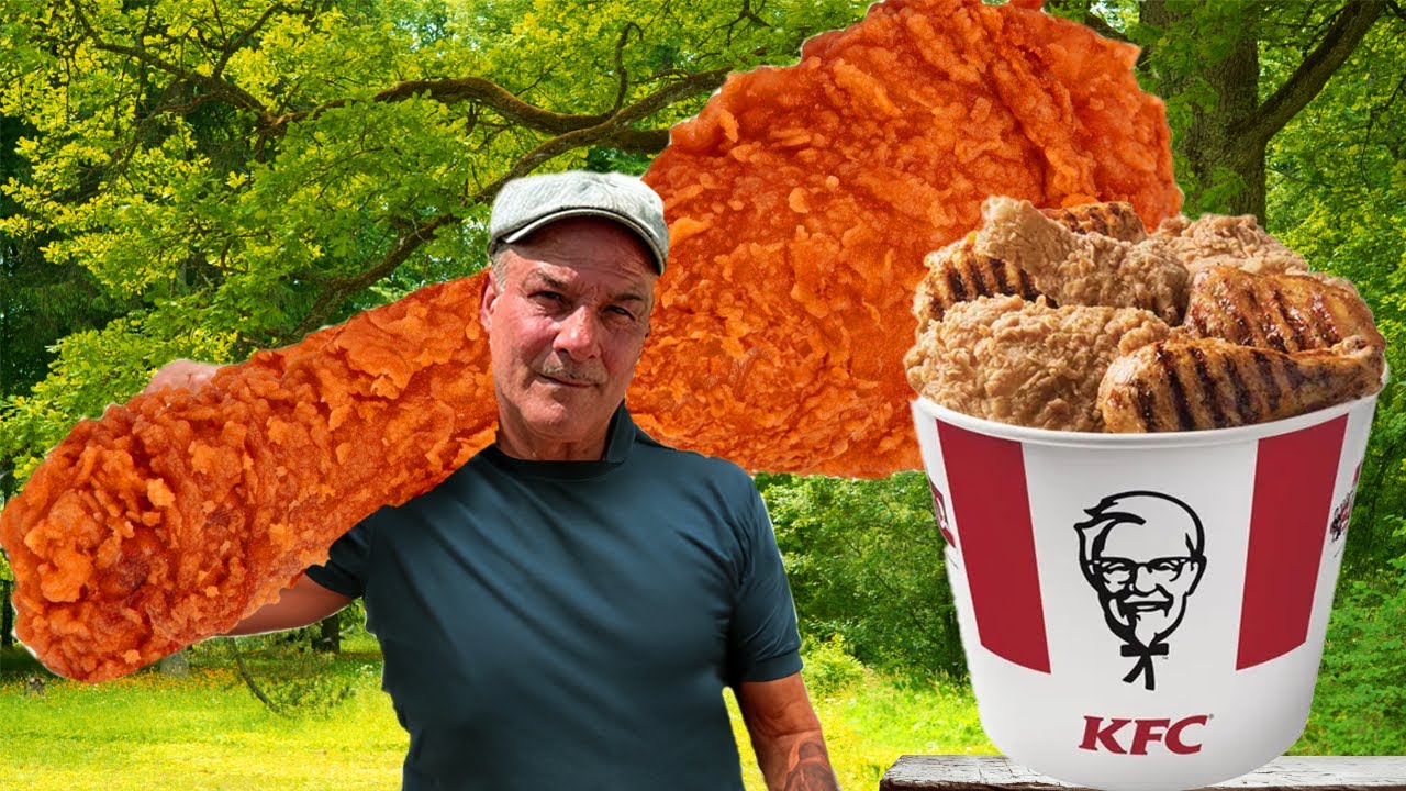 I Cooked A Huge KFC Bucket of Chicken Legs! Unrealistically Crispy and ...