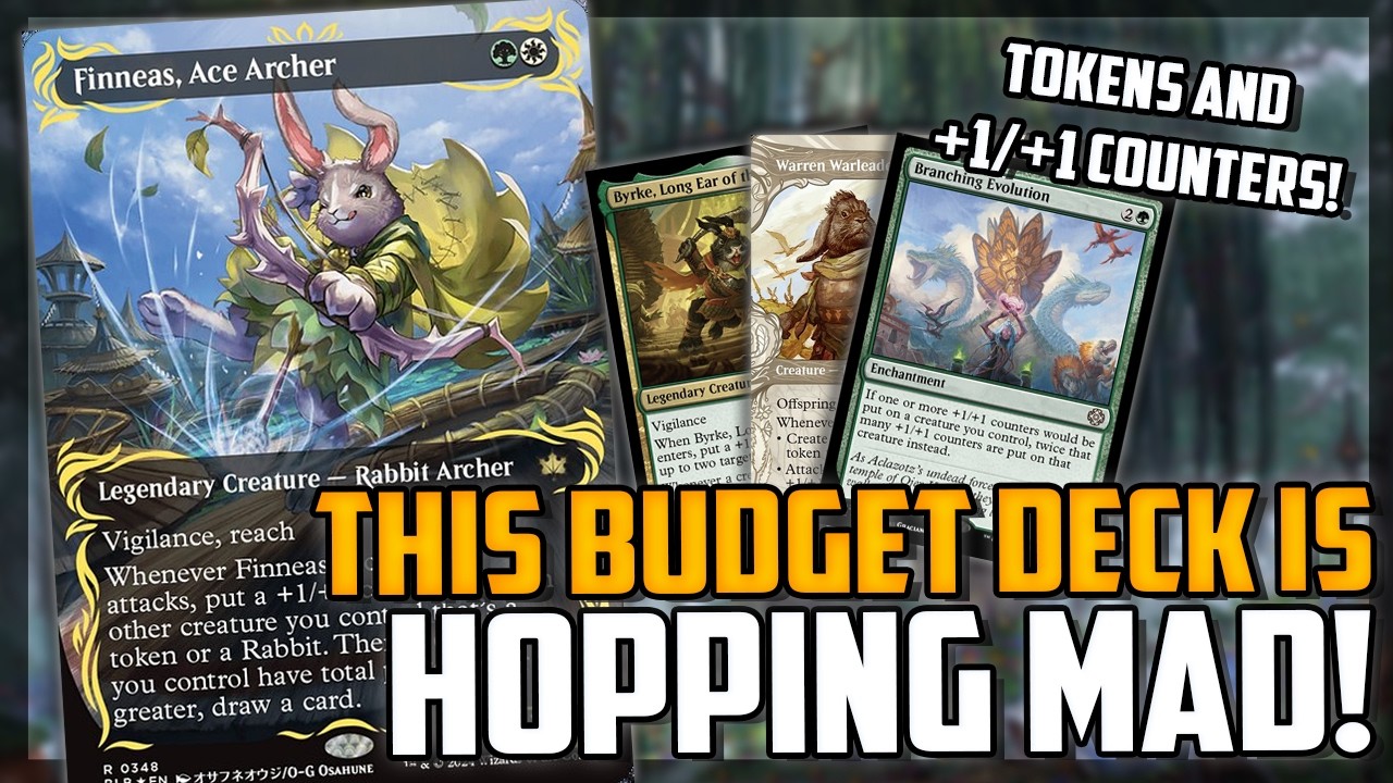 Bloomburrow Rabbit Token Budget Deck! Make WABBITS Wide! - Magic: The ...