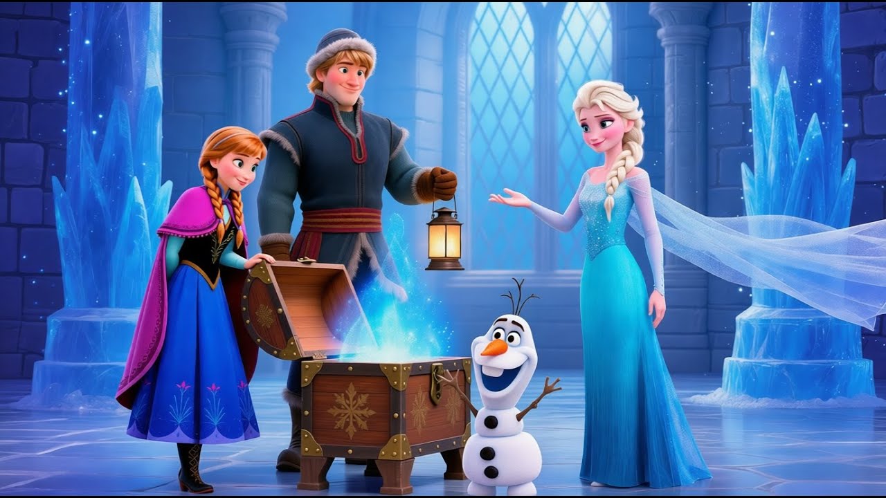 Frozen: el baúl perdido en el castillo antiguo 🧰 Historia Infantil ...