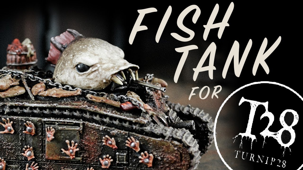 Turnip28 Fish Tank - Building and painting a tank for SWILL - YouTube