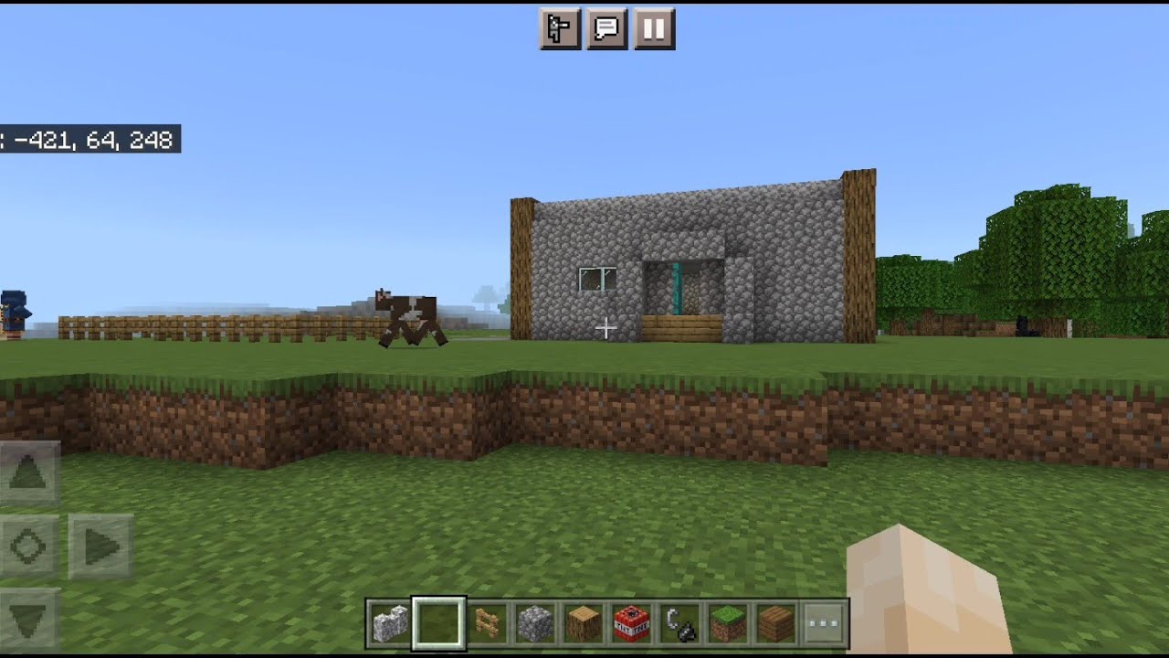 my first house 🏠 in minecraft | my minecraft house completed ...