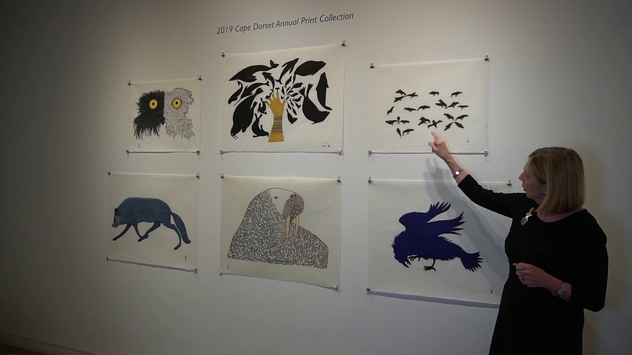 Printmaking Techniques in Cape Dorset - YouTube