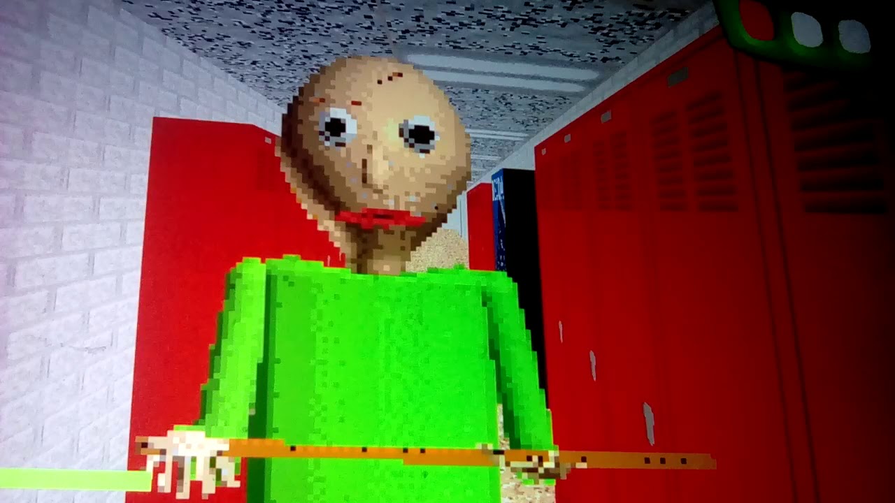 PLAYING AS BALDI/ Become Baldi Mod - YouTube