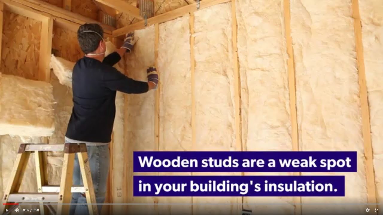Insulated Studs: I Wood Innovation - YouTube
