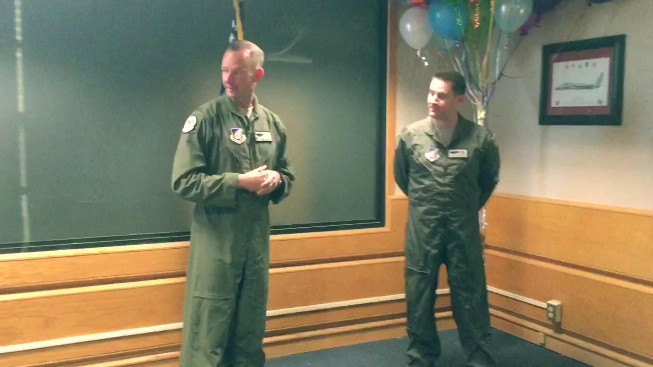 Promotion Ceremony for Major Michael ‘Dirty’ Larson, USAF - YouTube