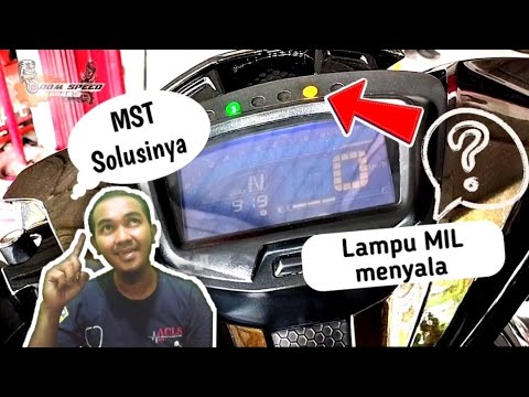 Lampu MIL / Check Engine Yamaha MX King menyala MST 100 Pro Solusinya ...