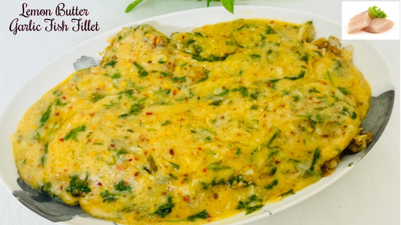 Lemon Butter Garlic Fish Recipe - Fish Fillet in Lemon Butter Sauce ...