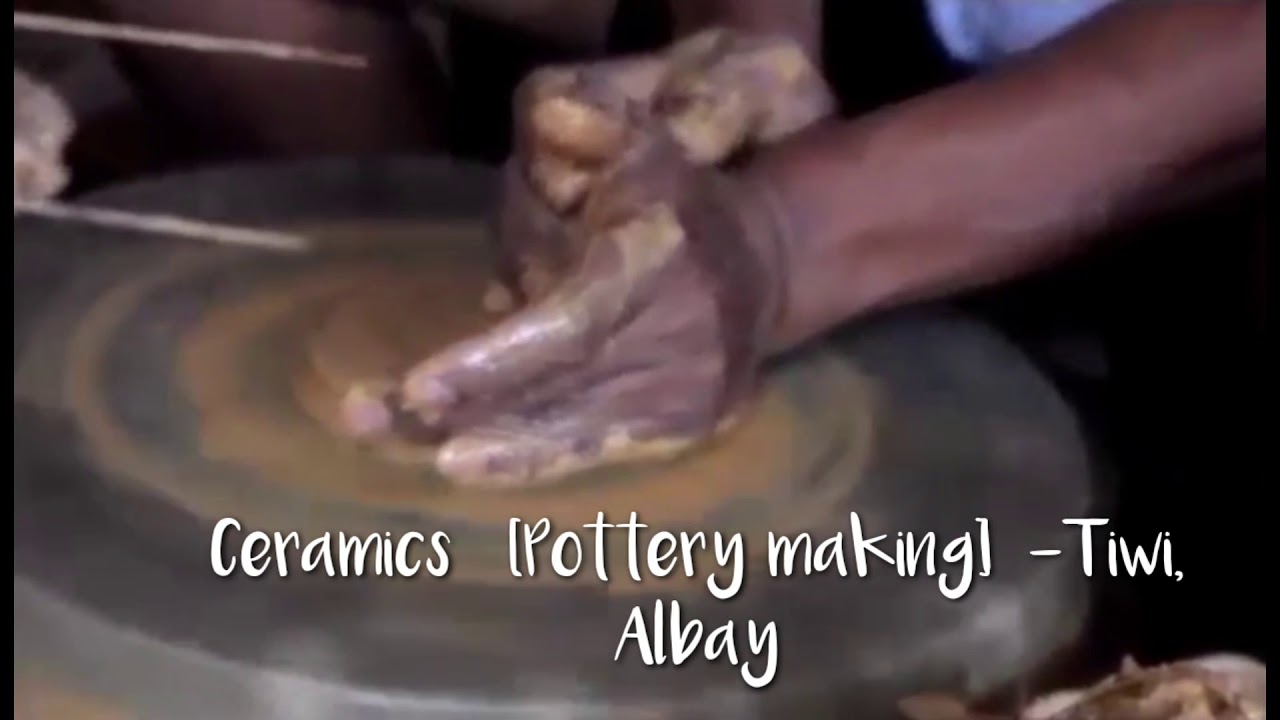 Ceramics (Pottery making)- Tiwi, Albay (school purposes) - YouTube