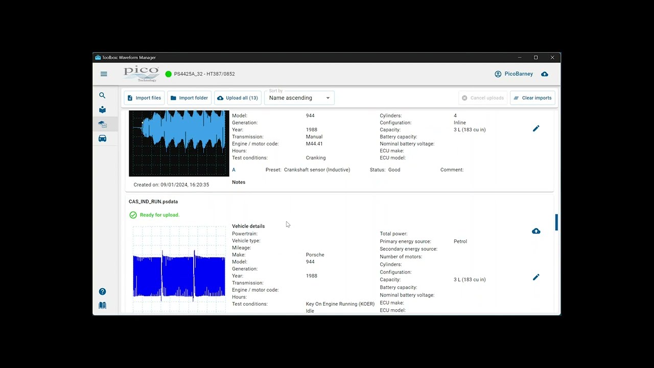 Waveform Manager | PicoScope 7 Automotive - YouTube