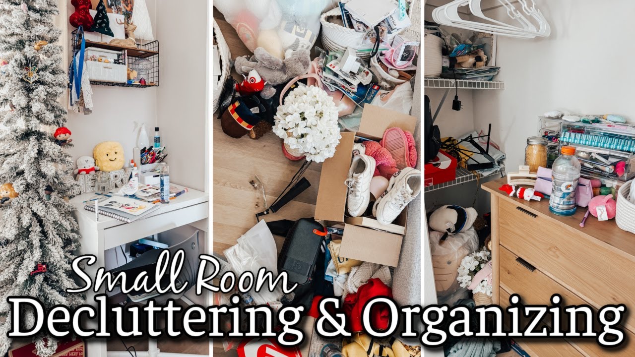 CLEAN UP, DECLUTTER & ORGANIZE WITH ME | DECLUTTERING & ORGANIZING A ...