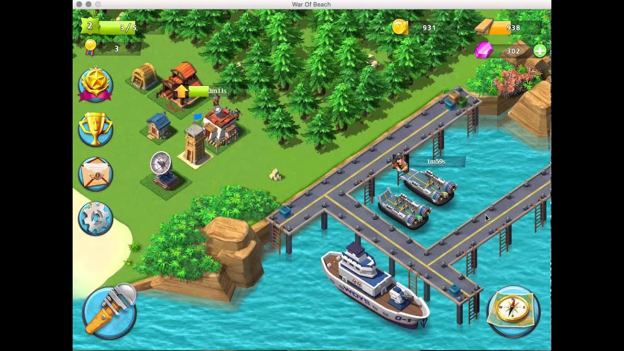 War of Beach 2 Headquarters 2 - YouTube