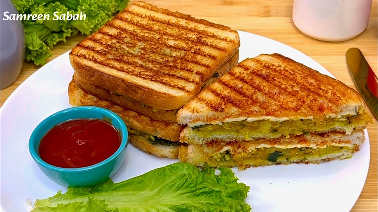 Crispy Aloo Matar Sandwich Recipe | Ramzan Special Recipes | Iftar ...